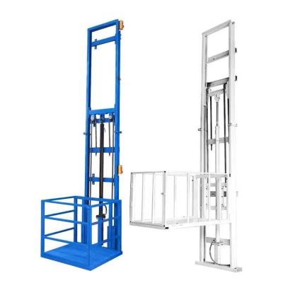 China Electric Hydraulic Easy Lift 1 Ton 8m Warehouse Cargo Lift for sale
