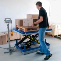 China Custom 1t 1.3m Stationary Lift Table Fixed Hydraulic Scissor Lift Platform for sale