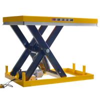 China Electric Hydraulic Stationary Scissor Lift 2 - 4 Ton Small Lifting Table for sale