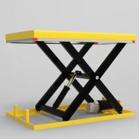 China Electric Hydraulic Stationary Scissor Lift 2 - 4 Ton Small Lifting Table for sale