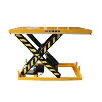 China 1T 2T 4T Hydraulic Stationary Scissor Lift Table Fixed Electric Lifting Platform for sale