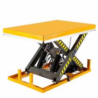 China 2 Ton Electric Stationary Scissor Lift Table Hydraulic Lift Platform for sale