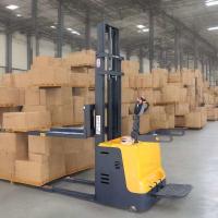 China Electric Pallet Stacker 1 Ton 3.5m Self Loading Lifting Stacker Pallet Truck for sale