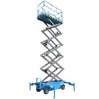China 4 - 18m Aerial Man Lifting Platform Electric Hydraulic Scissor Lift for sale