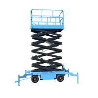 China 4 - 18m Aerial Man Lifting Platform Electric Hydraulic Scissor Lift for sale