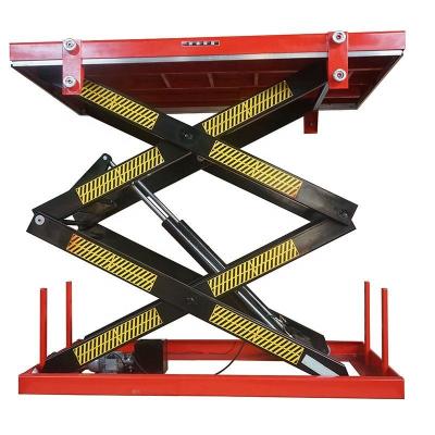 China 1000kg Load Capacity Scissor Lift Table Electric Hydraulic Lift Platform for sale