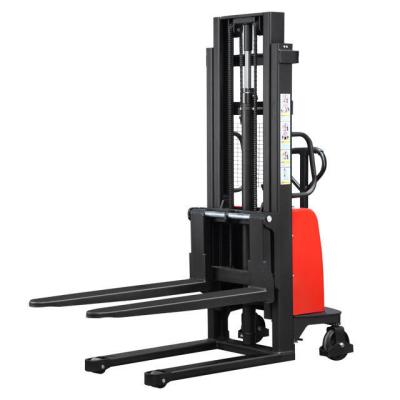 China Semi Electric Pallet Lifter Truck 3m Lifting Height Pallet Stacker for sale