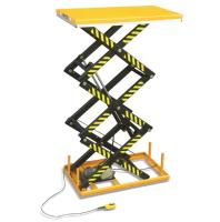 China 1 Ton Load Capacity Electric Scissor Lift Platform For Indoor Use for sale
