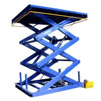 China 2m 3m 4m 5m Electric Scissor Lift Aerial Work Platform For Warehouse Use for sale