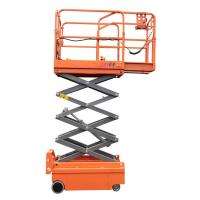 China Electric Self Propelled Scissor Lift 6m Working Height 230KG Capacity for sale