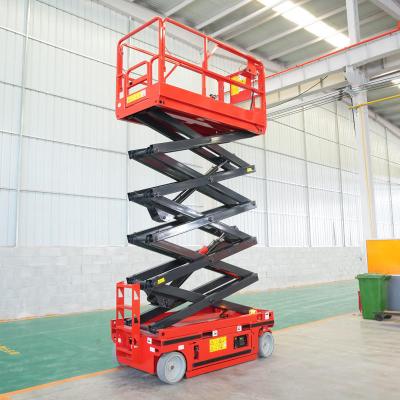 China 10m Self Propelled Scissor Lift 450kg Electric Hydraulic Platform for sale