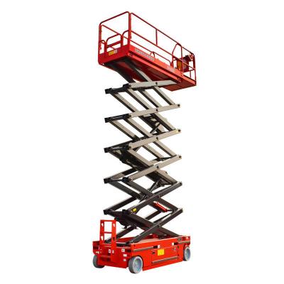 China 10m 320kg Electric Scissor Lift Self Propelled Scissor Lift Platform for sale
