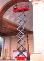 China 10m 12m 14m Self Propelled Electric Scissor Lift Platform for Outdoor Use for sale