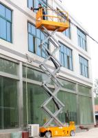China 10m 12m 14m Self Propelled Electric Scissor Lift Platform for Outdoor Use for sale