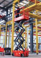 China 10m 12m 14m Self Propelled Electric Scissor Lift Platform for Outdoor Use for sale