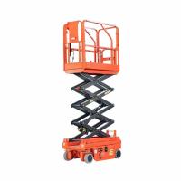 China 320kg 6m Mini Hydraulic Scissor Lift Platform Electric Self Propelled Scissor Lifts for sale