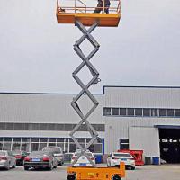 China Self-propelled Scissor Lift 8m 10m 12m 14m Hydraulic Scissor Lift Platform for sale