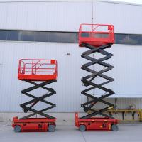 China 4m 6m 8m 10m Lifting Platforms Self Propelled Scissor Lift Platform for sale