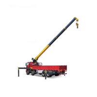 China 4 Ton Truck Mounted Crane Hydraulic Telescopic Boom Crane for sale