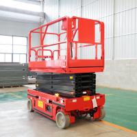 China 6m 8m 10m Mobile Scissor Lift Small Self Propelled Aerial Work Platform for sale