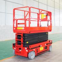 China 6m 8m 10m Mobile Scissor Lift Small Self Propelled Aerial Work Platform for sale