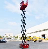 China 14m Lifting Height Hydraulic Electric Lift Platform Self Propelled Scissor Lift for sale