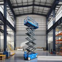 China 14m Lifting Height Hydraulic Electric Lift Platform Self Propelled Scissor Lift for sale