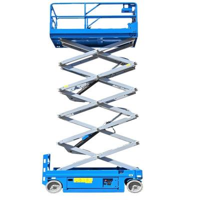 China Electric Mobile Scissor Lift Platform Aerial 10M Working Height 230kg Capacity for sale
