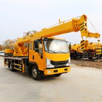 China Fully Hydraulic Lift Crane Telescopic Boom Truck Mounted Crane for sale