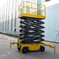 China Aerial Platform 6m 8m 10m 12m 14m 500kg Mobile Hydraulic Scissor Lift for sale