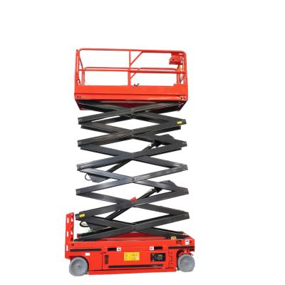 China Small Electric Self Propelled Scissor Lift 230kg Capacity 14m Height for sale