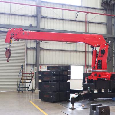 China 12 Ton Telescopic Arm Mobile Hydraulic Truck Mounted Crane Lifting Boom Cranes for sale