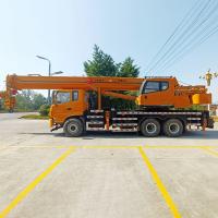 China 12 Ton Telescopic Arm Mobile Hydraulic Truck Mounted Crane Lifting Boom Cranes for sale