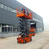 China 320kg 12m14m High-altitude Lifting Platform All-electric Scissor Lifts for sale