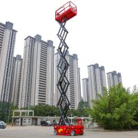 China Aerial Work 4m 6m 8m 10m 14m Battery Electric Hydraulic Self Propelled Scissor Lift Platform for sale