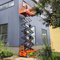 China Aerial Work 4m 6m 8m 10m 14m Battery Electric Hydraulic Self Propelled Scissor Lift Platform for sale