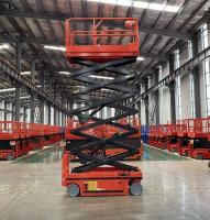 China 6-8m 320kg Electric Hydraulic Small Lift Platform Self Propelled Scissor Lift for sale