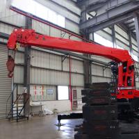 China Hydraulic Mobile Crane Telescopic Boom 12 Ton Truck Mounted Crane for sale