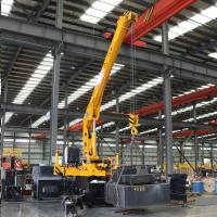 China Hydraulic Mobile Crane Telescopic Boom 12 Ton Truck Mounted Crane for sale