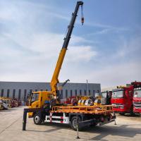 China Hydraulic Vehicle Mounted Cranes 6 Ton Telescopic Arm Truck Crane for sale