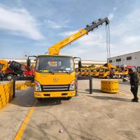 China Hydraulic Vehicle Mounted Cranes 6 Ton Telescopic Arm Truck Crane for sale
