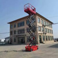 China Electric Scissors Lift Self-propelled Scissor Lift Platform 4m - 16m for sale