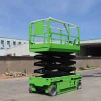 China Thickened Steel 6m - 8m Fully Automatic Self Propelled Scissor Lift for sale