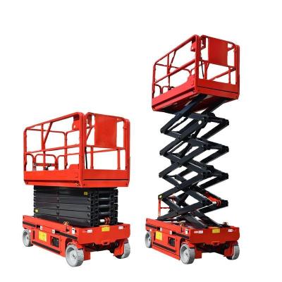 China 6m 10m 230kg 320kg Scissor Lift Table Self Propelled Scissor Lift Platform for sale