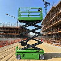 China Electric Hydraulic Self-Propelled Scissor Lift Platform Construction Lifter for sale