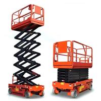 China 10m - 14m Lifting 320kg Hydraulic Electric Self-propelled Scissor Lift for sale