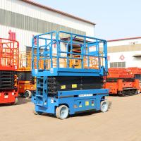 China 6m Mini Scissor Lift Electric Hydraulic Scissors Mobile Lifter for sale