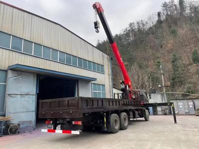 China 14 Ton Construction Machine Telescopic Boom Truck Mounted Crane for sale