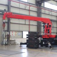 China 14 Ton Construction Machine Telescopic Boom Truck Mounted Crane for sale