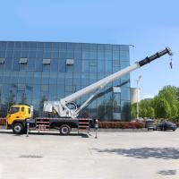 China Small Truck Mounted Crane 4 Ton 5 Ton Hydraulic Boom Truck Cran for sale